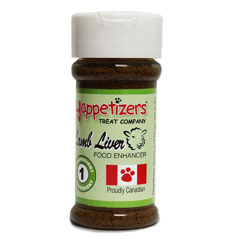Yappetizers – Lamb Liver Food Enhancer | PawsitiveyCanadian