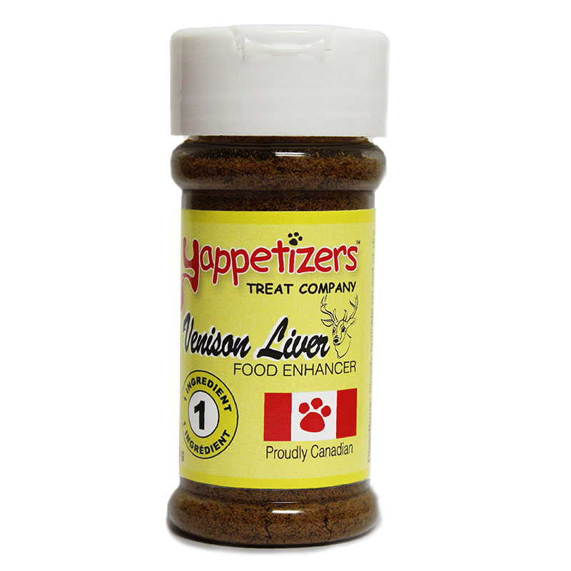 Yappetizers – Venison Liver Food Enhancer | PawsitiveyCanadian